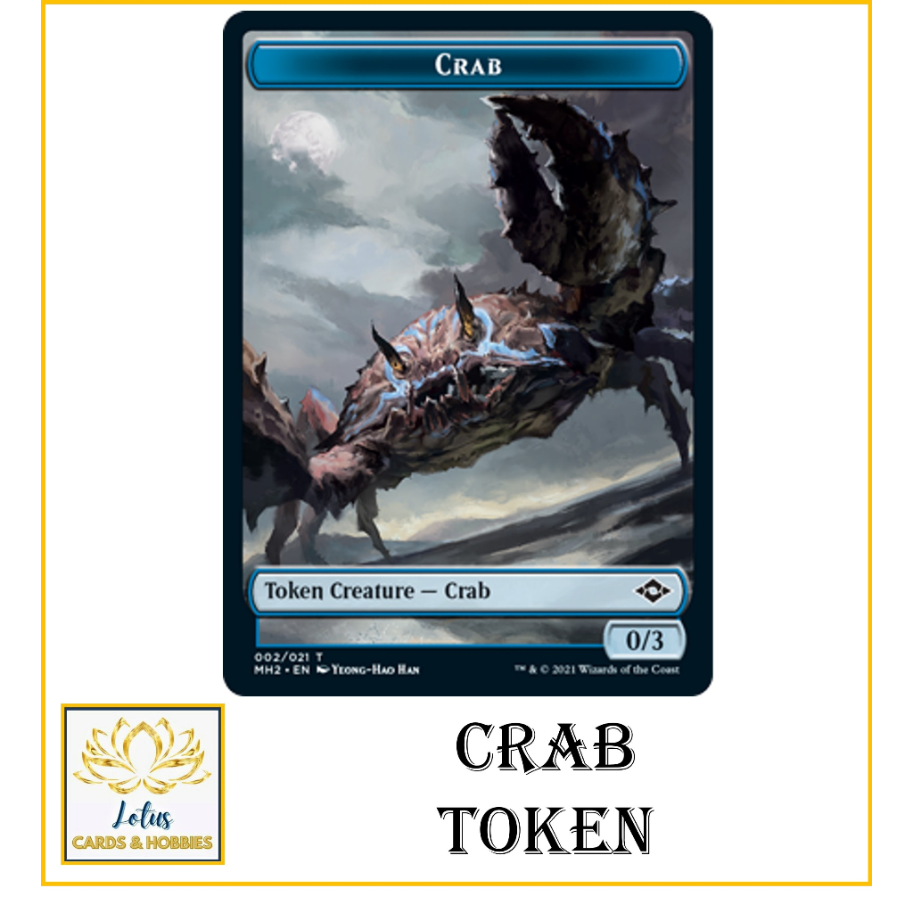 Magic the Gathering | Crab Token | Shopee Philippines