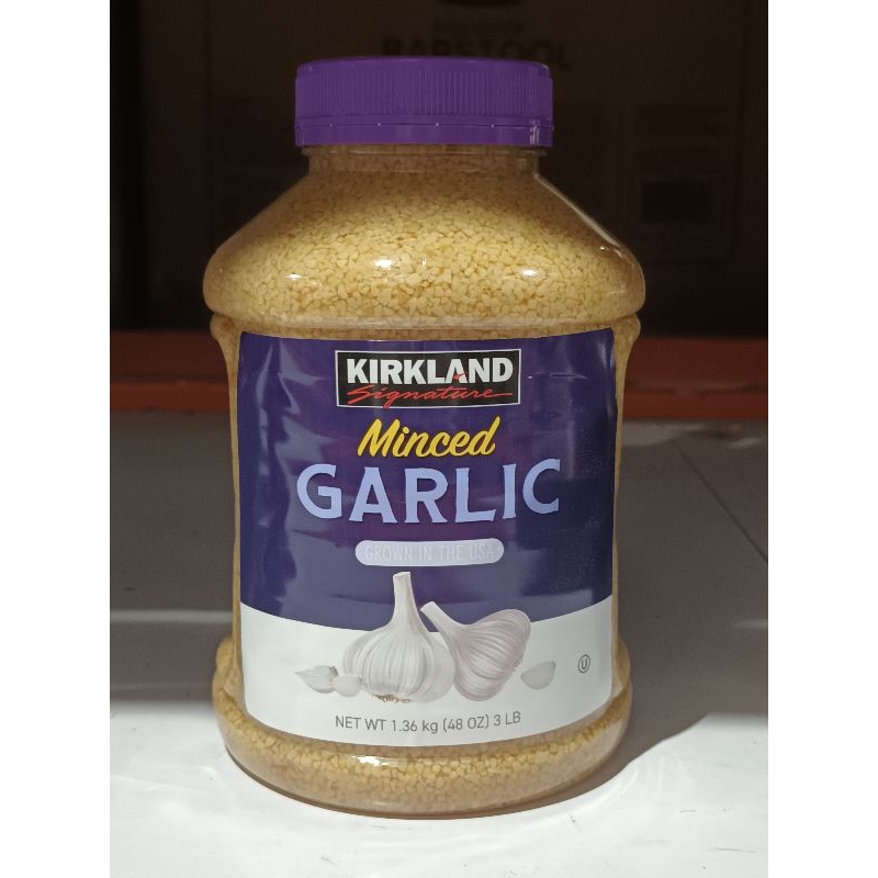 Kirkland Signature Minced California Garlic 1.36kg | Shopee Philippines