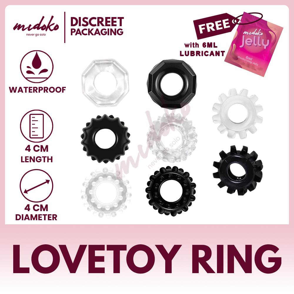 Midoko Lovetoy Power Penis Ring Adult Sex Toy for Men and Boy | Shopee ...