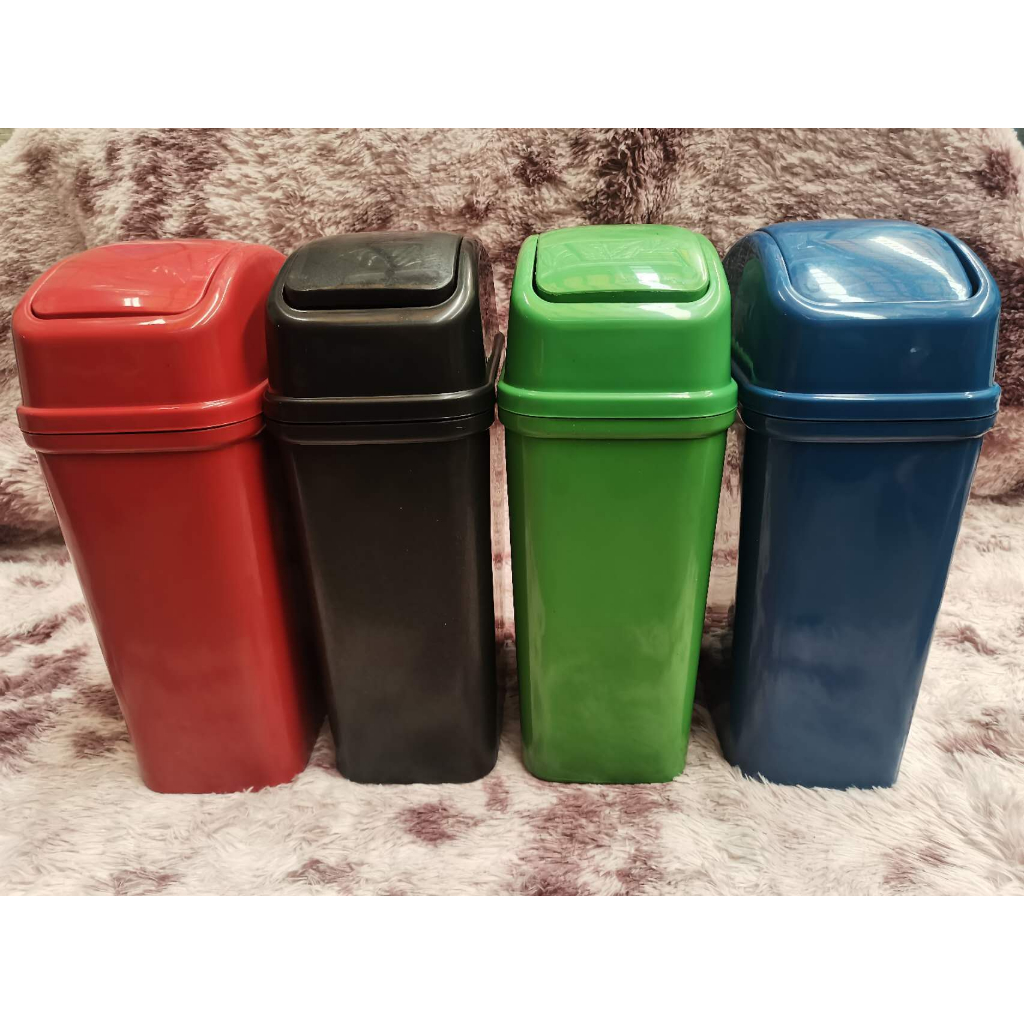 LOCAL KING Lever Type Flip Cover Design Trash Bin Thick Material Solid ...