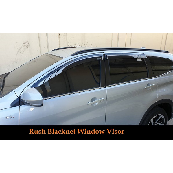 Toyota Rush Window Visor ( Black, Blacknet and Silvernet) | Shopee ...