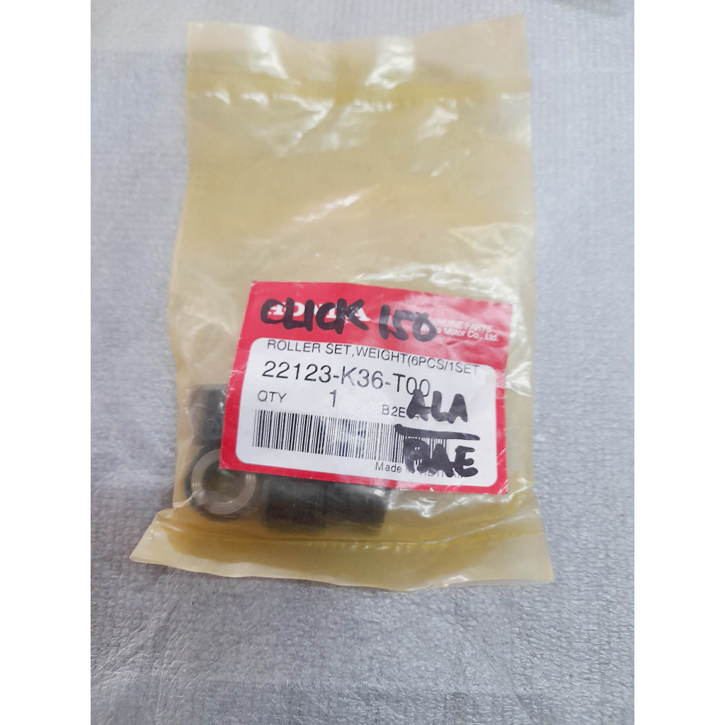 Honda Original Genuine parts Roller Set Weight/Fly Ball CLICK 150i V1 ...
