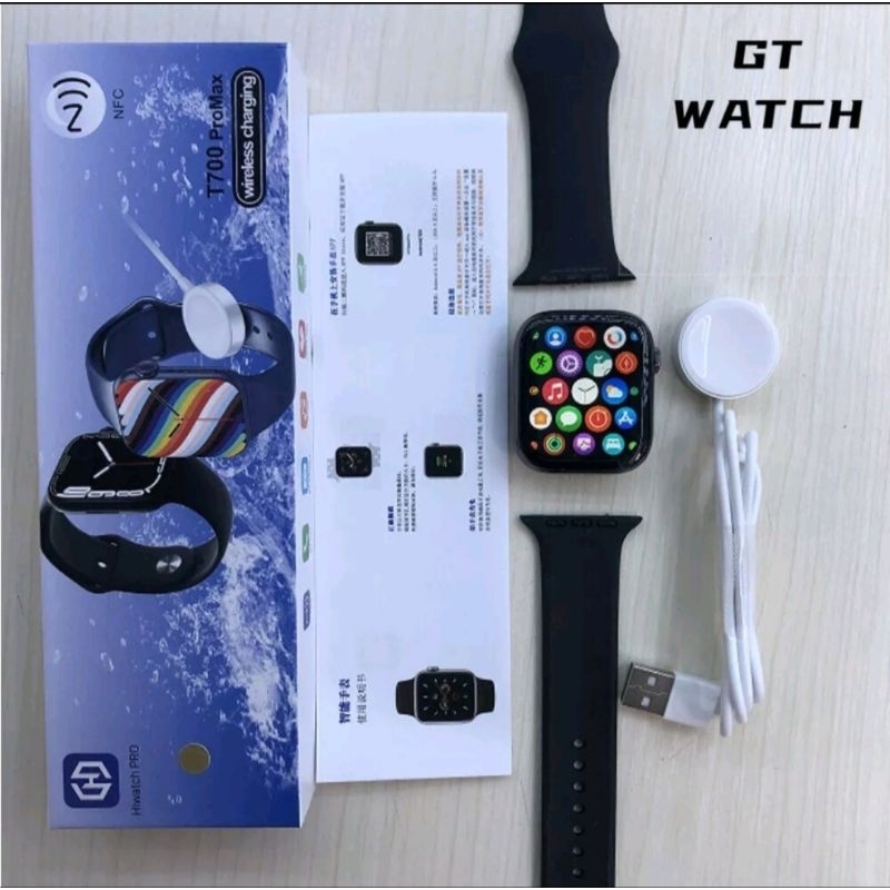 GT T700 pro max Smart Watch Waterproof customized wallpaper | Shopee ...