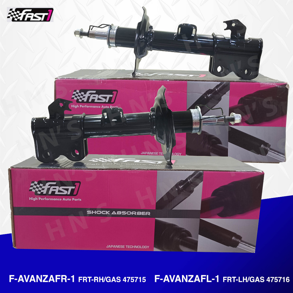 Fast1 Shock Absorber for Toyota Avanza 2012-2017 F-AVANZAFR / F ...