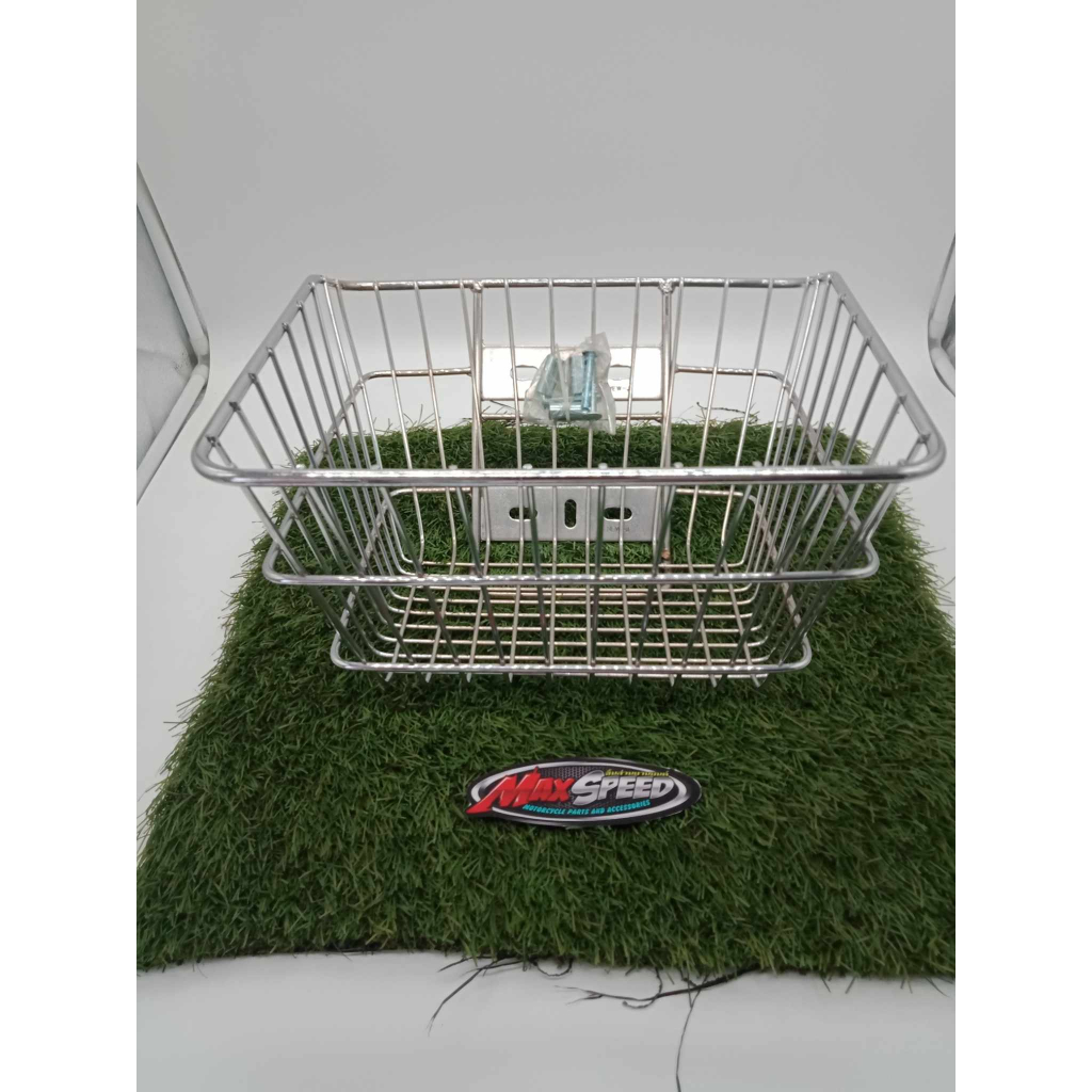 BASKET, CHROME, FOR WAVE 100 AND WAVE 125, MADE IN THAILAND | Shopee ...