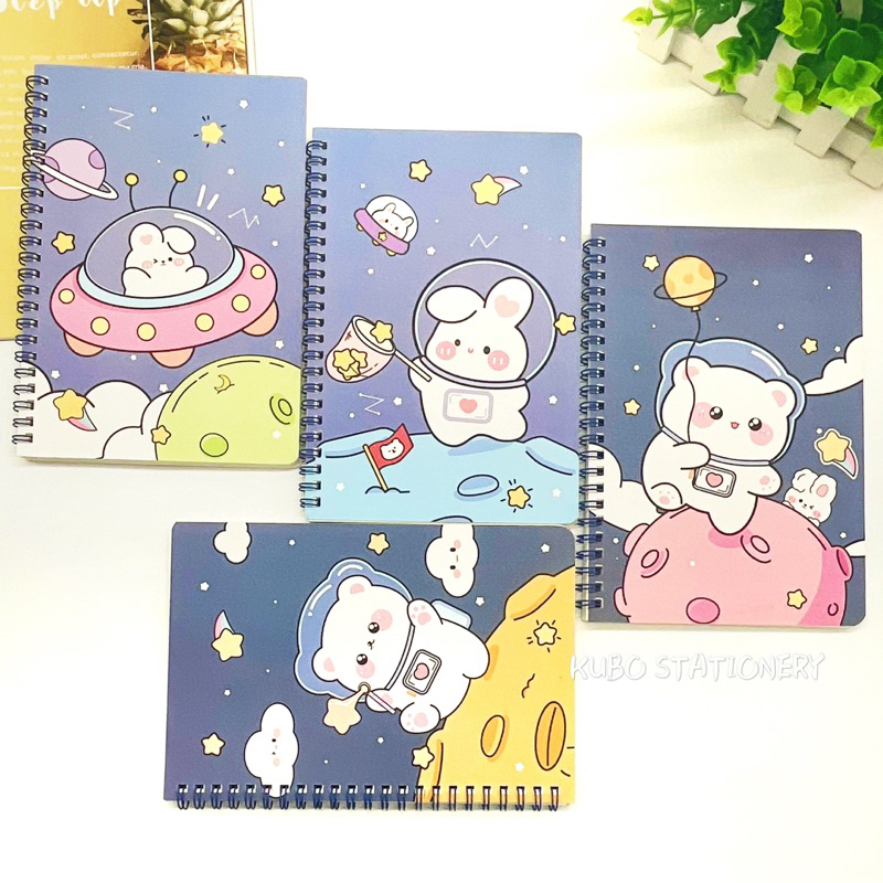 WB-95538 Creative cute A5 cartoon coil book 60 super thick large ...