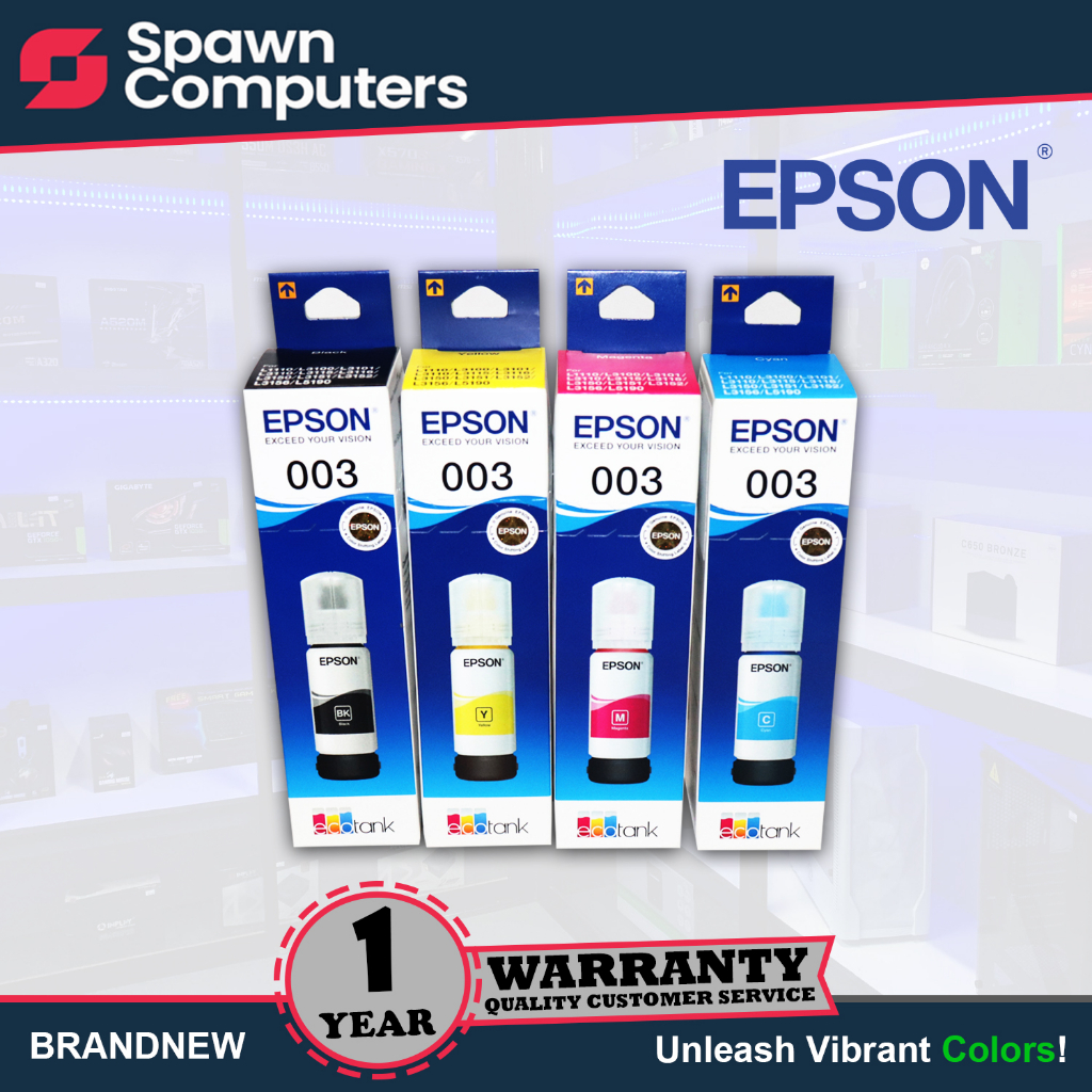 Epson 003 103 Inks 65ml (L1110/3100/3101/3110/3210/3216/3150/3250/3251 ...