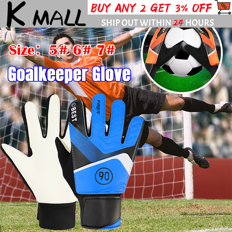 Children's Goalkeeper Gloves Anti-Slip Finger Protection for Kids ...