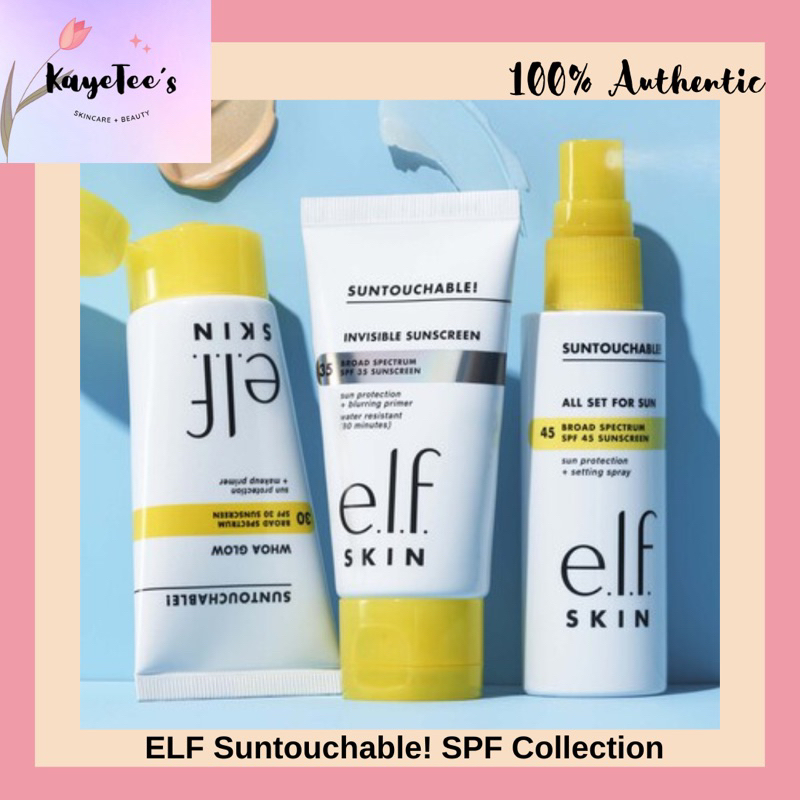 ELF Suntouchable! SPF Collection | Shopee Philippines