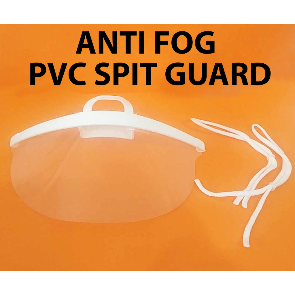 PVC SPIT GUARD ANTI FOG SNEEZE GUARD SANITARY FOOD PREPARATION MOUTH ...