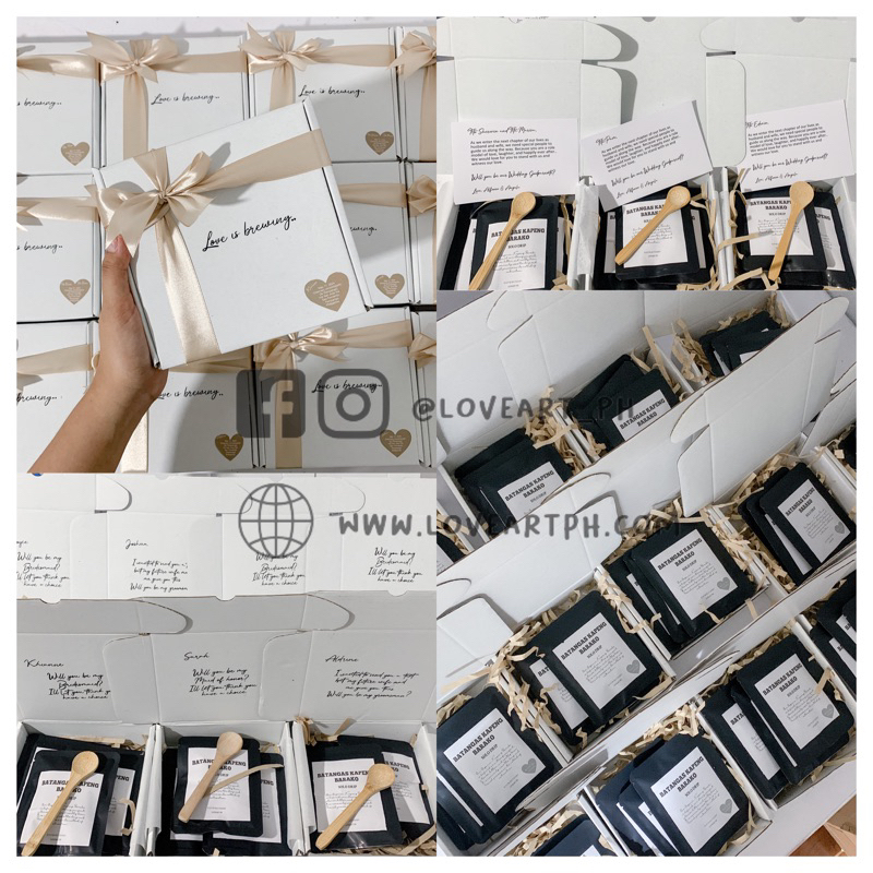 Solo Drip Coffee Gift Box | Budget Gift set | Wedding Souvenir Gift Box ...