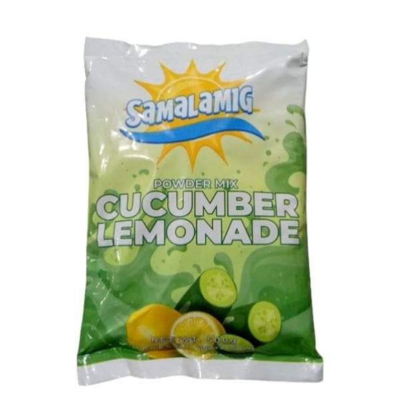 SAMALAMIG POWDER MIX CUCUMBER LEMONADE FLAVOR 1/2 KILO | Shopee Philippines