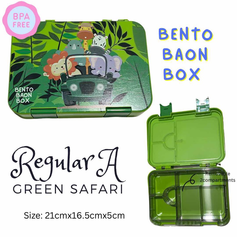 Bento Baon Box 4-6 Compartments Spillproof | Shopee Philippines