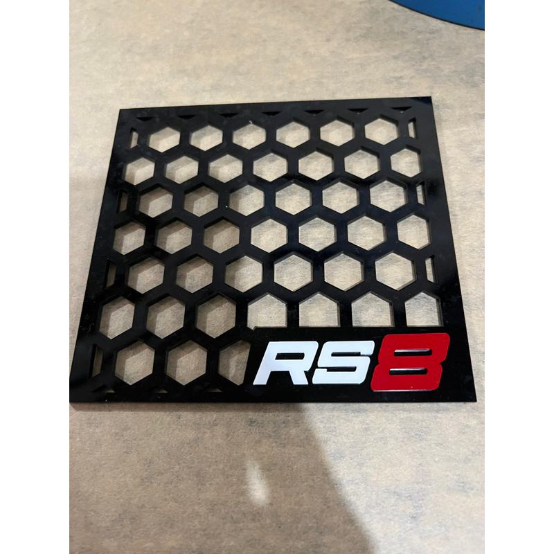 rs8 boltless acrylic radiator cover for honda click v1 v2 v3 airblade ...