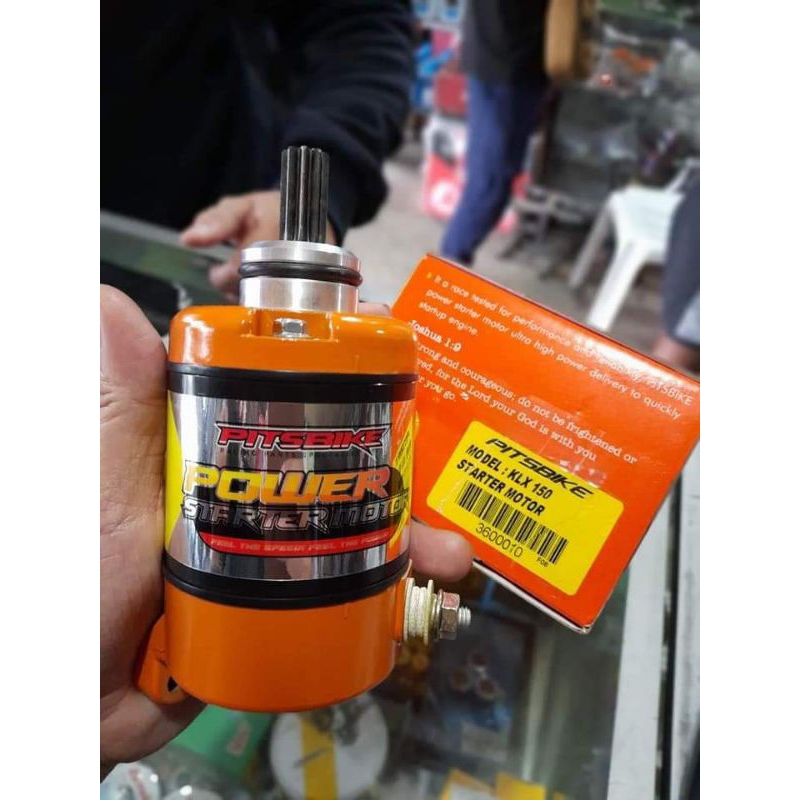 PITSBIKE KLX 150 BORE UP STARTER MOTOR | Shopee Philippines