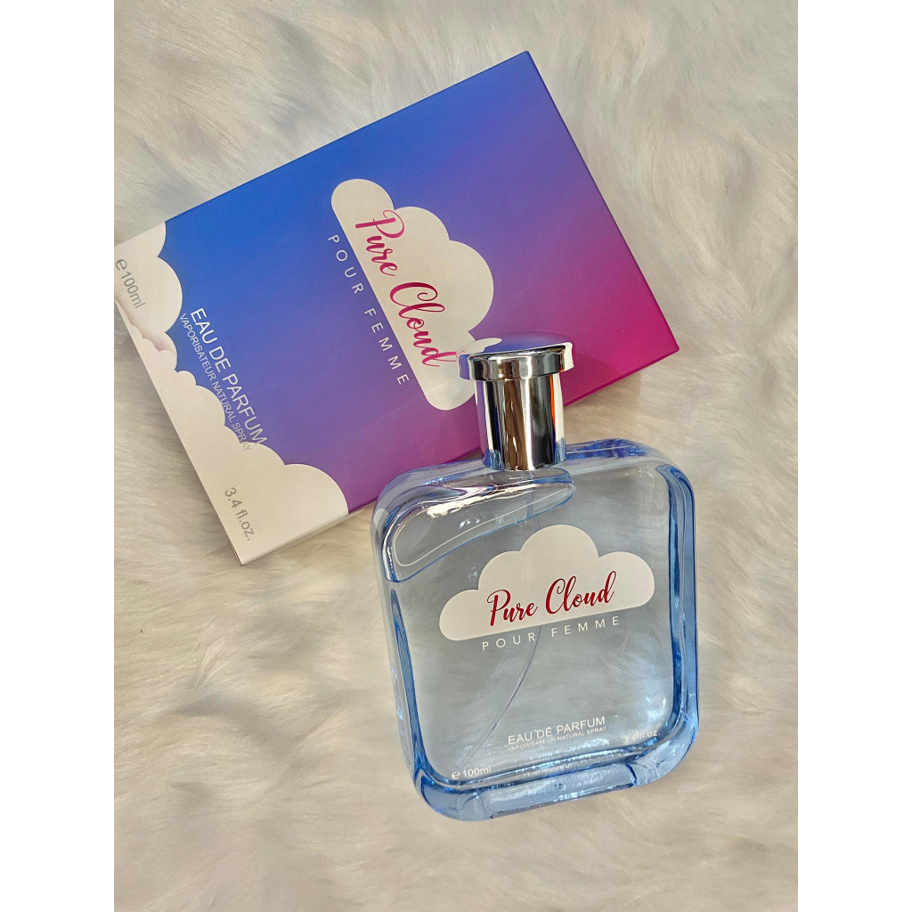 sweet vanila Pure cloud pourfemme for women 100ml long lasting perfume | Shopee Philippines