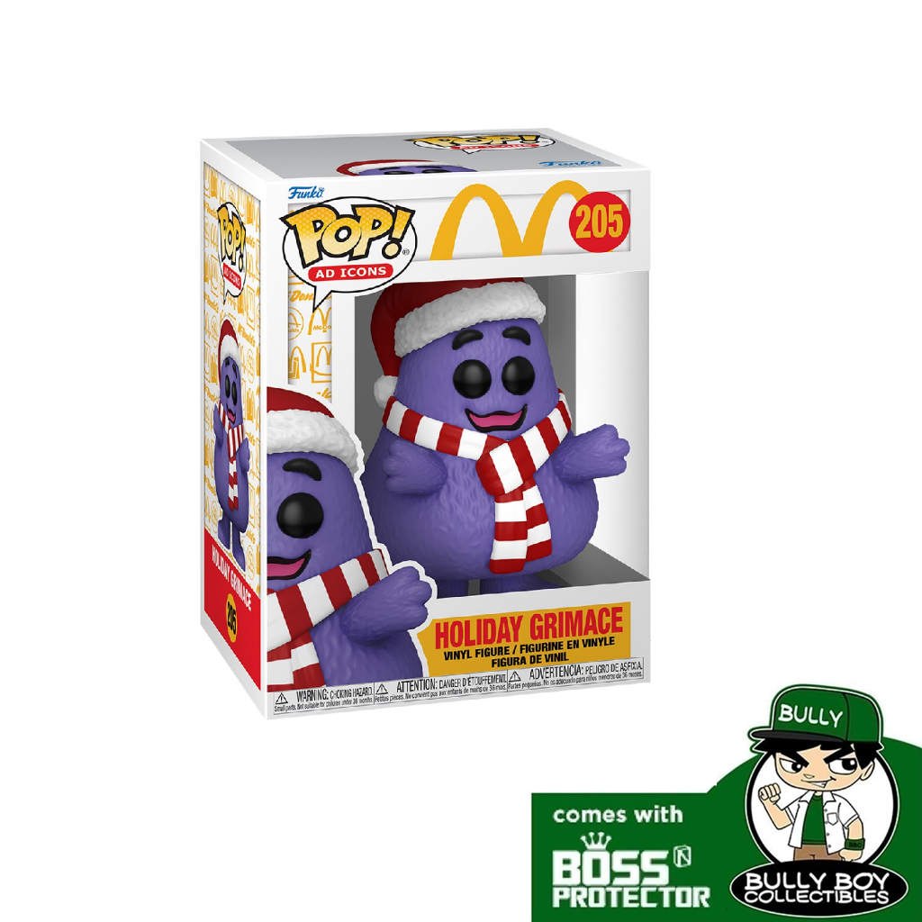 Funko Ad Icons Mcdonalds Holiday Grimace 205 With Boss Protector ...