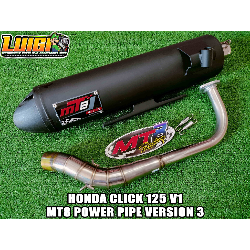 MT8 HONDA CLICK 125 V1 POWER PIPE VERSION 3 | Shopee Philippines