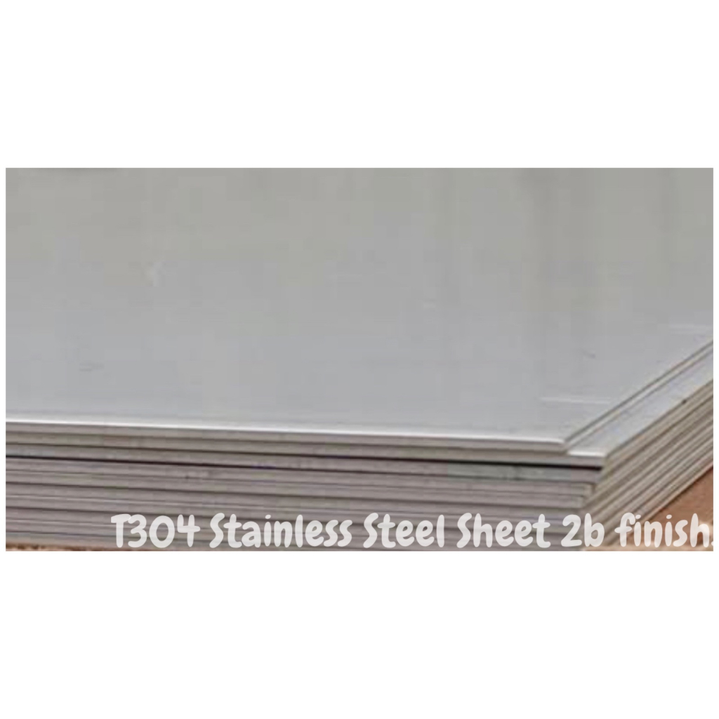 S.S. Sheet 1.5mm Thick, 16inch x 20inch 2B Finish T304 Grade Stainless ...
