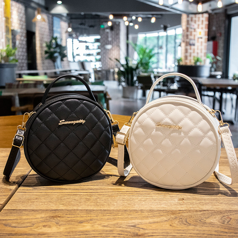 Mini Minimalist Circle Bag Girls' Fashion Shoulder Bag Geometric ...