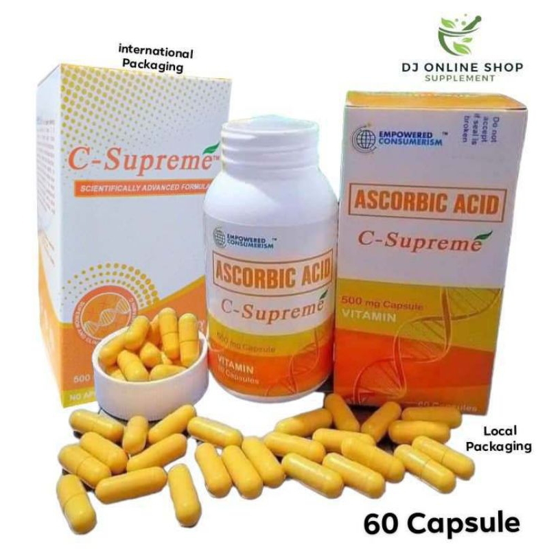 Ascorbic Acid C- Supreme 60 Capsule (Aim Global) | Shopee Philippines