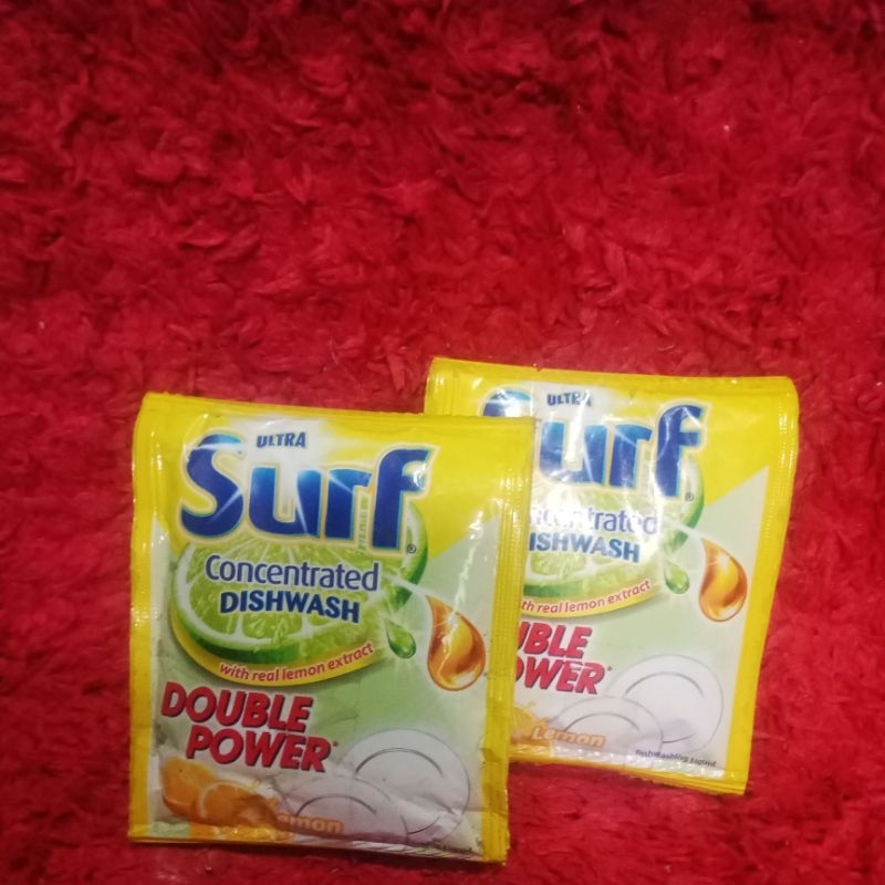 Ultra Surf Concentrated Dishwash (22ml by 6- Sachet) | Shopee Philippines