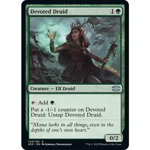 Devoted Druid - Double Masters 2022 (2X2) | Shopee Philippines