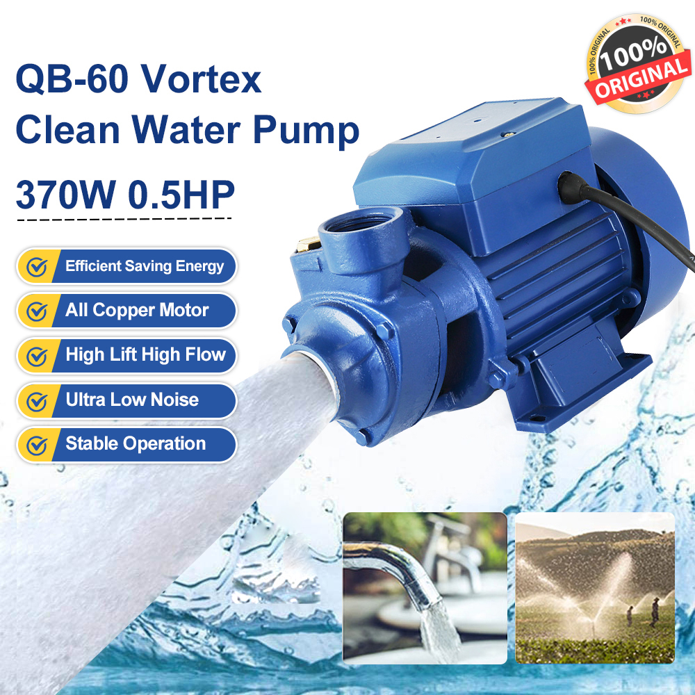 Booster Jet Water Pump 0.5 HP 1/2 HP Electric Water Booster Pump Heavy ...