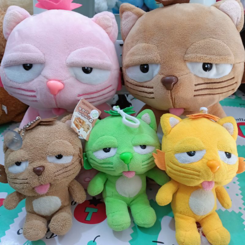DINGA CAT PLUSHIES BUNDLE | Shopee Philippines