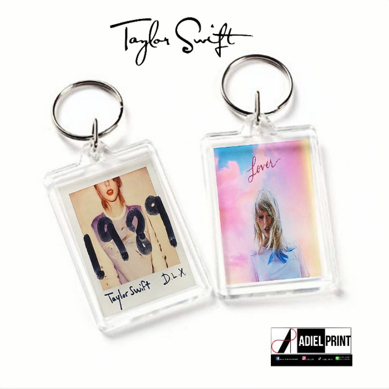 Taylor swift album cover acrilyc keychain photo insert | Shopee Philippines
