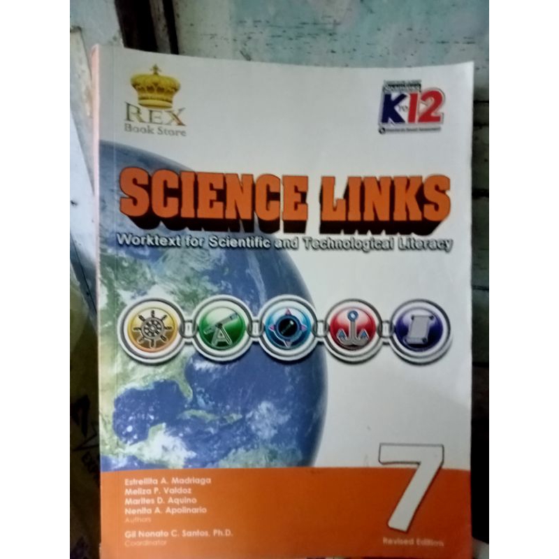 SCIENCE LINK GRADE 7(USED) | Shopee Philippines
