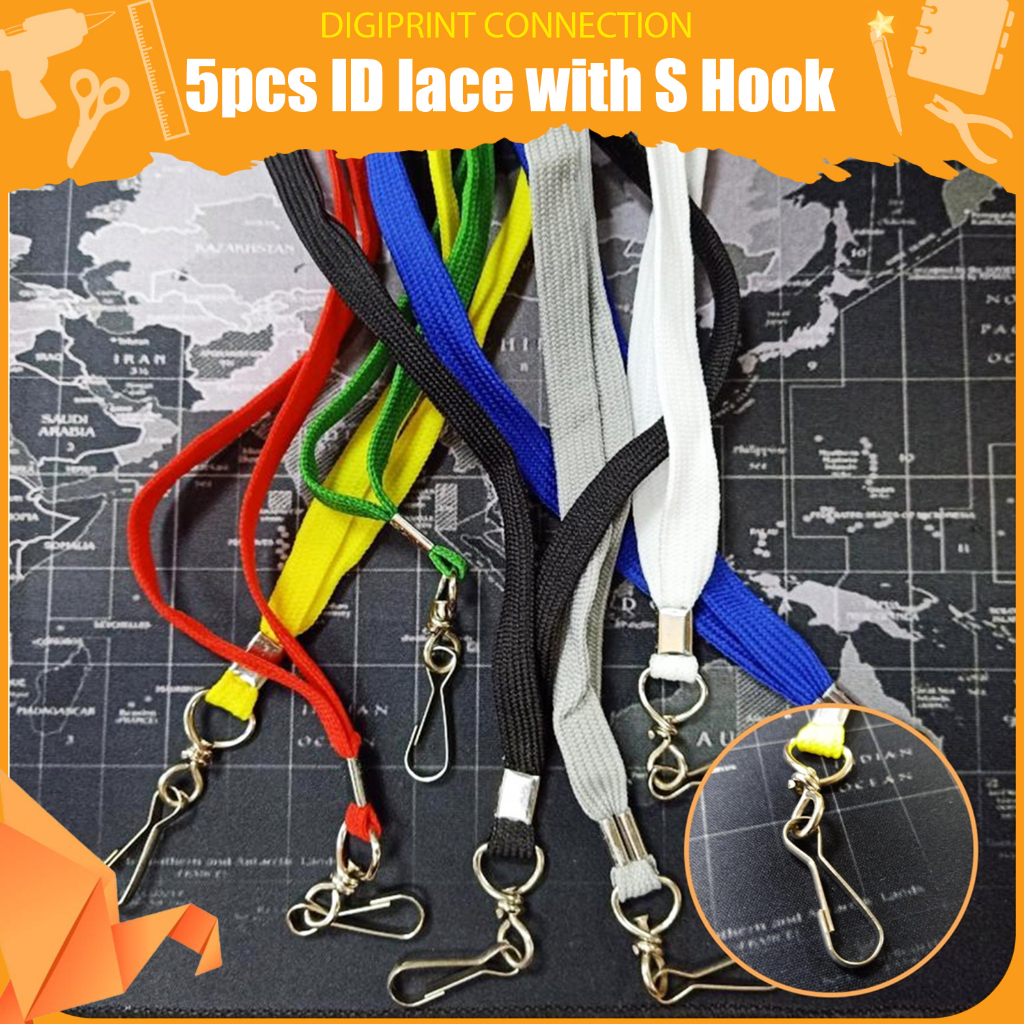 ID lace with S Hook 20.5" Lanyard Business Work Card ID Lanyard ...