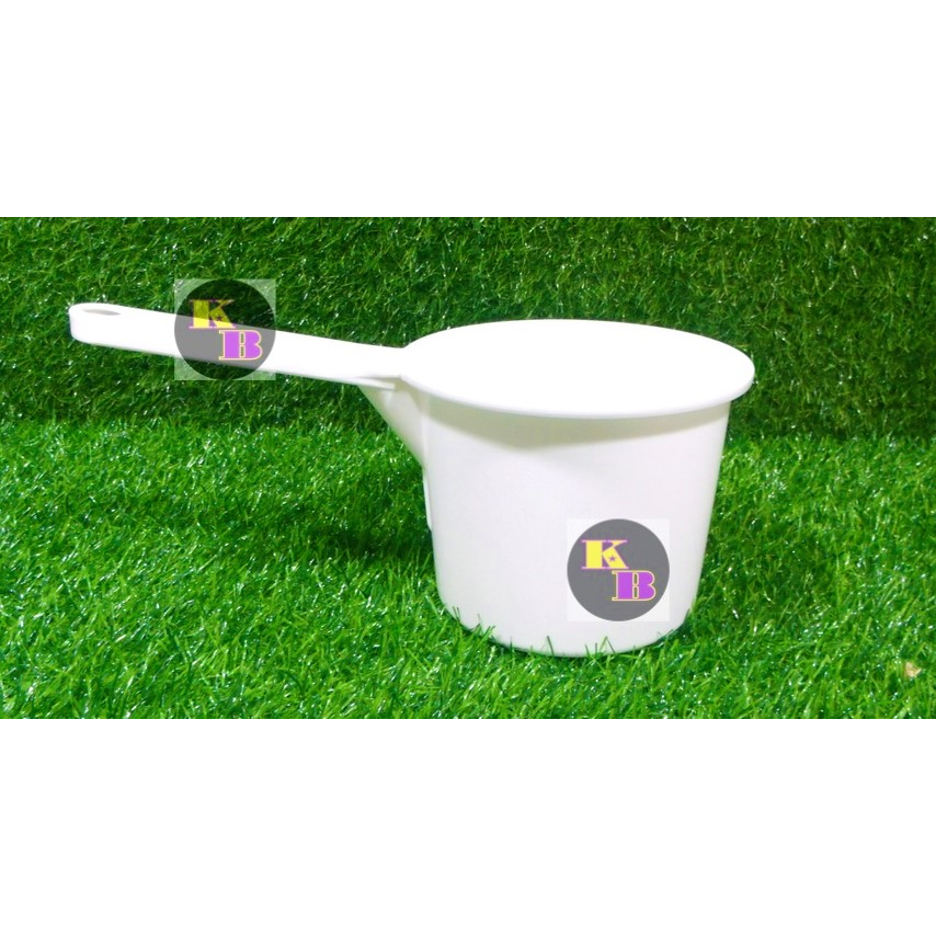 #397 WATER DIPPER/TABO GENIC WARE WHITE COLOR | Shopee Philippines