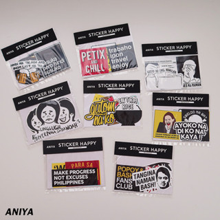 ANIYA CLOTHING Sticker Happy Set Waterproof Stickers Journal Laptop ...