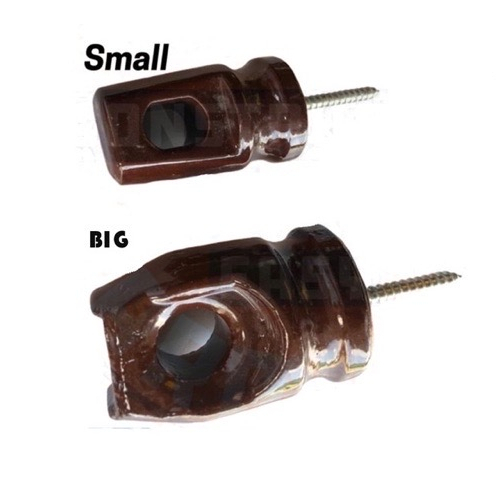 PER PIECE Porcelain Insulator Ball Insulator Screw Insulator Spool ...