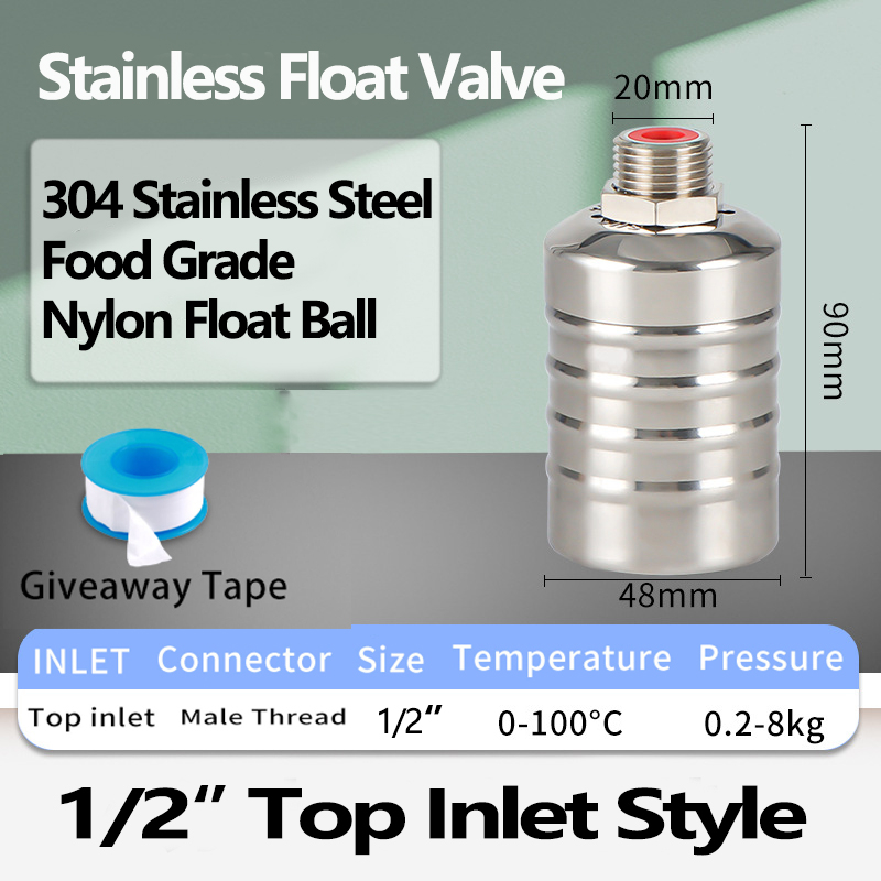 304 Stainless Steel Float Valve Automatic Water Level Control Valve ...