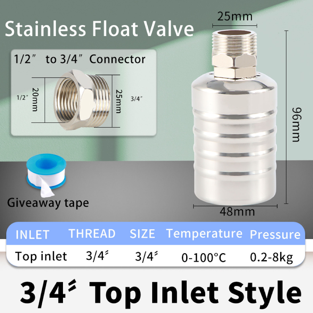 304 Stainless Steel Float Valve Automatic Water Level Control Valve ...