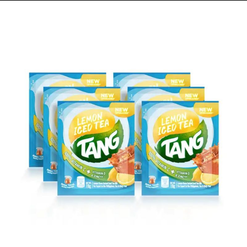 Tang Lemon Iced Tea Juice Drink Mix 19grams x 6pcs | Shopee Philippines