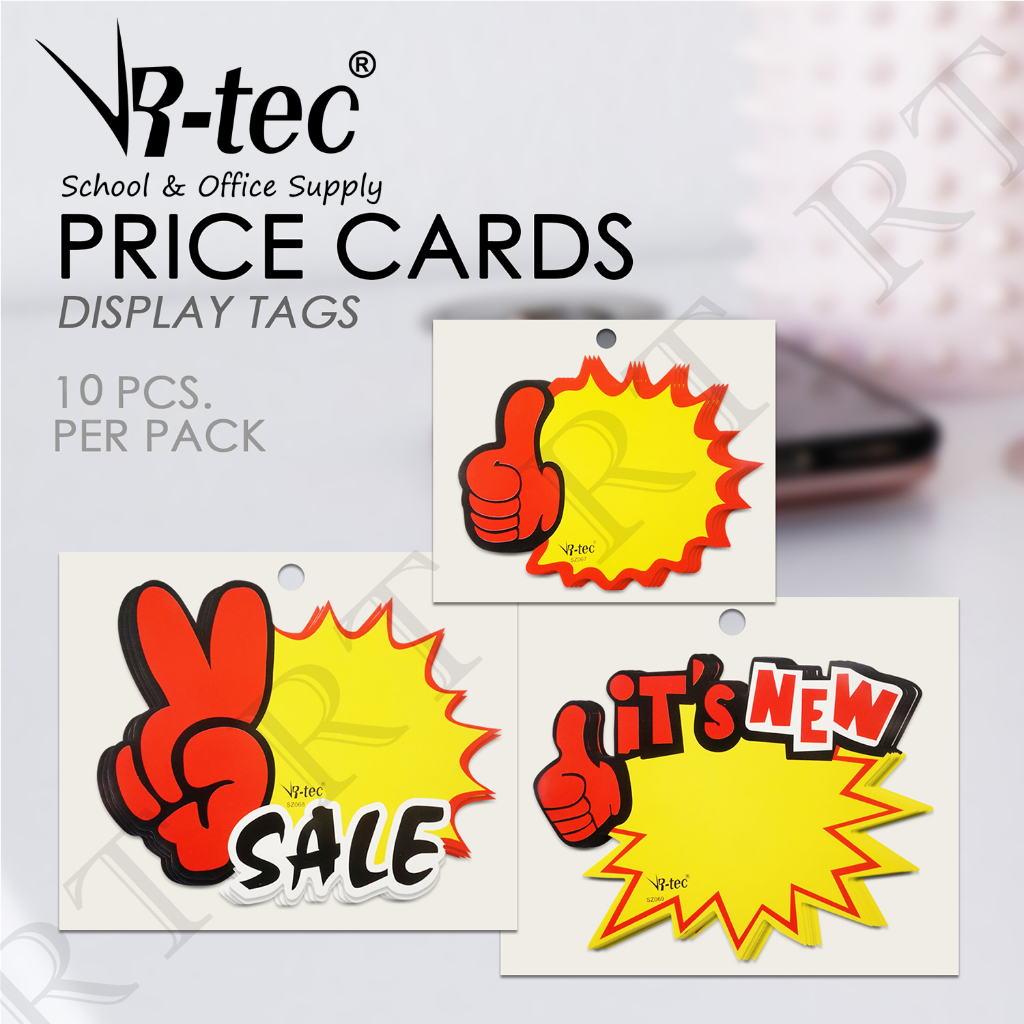 10pcs Advertising Paper Promotional Label Goods Price Tags Price Sign ...