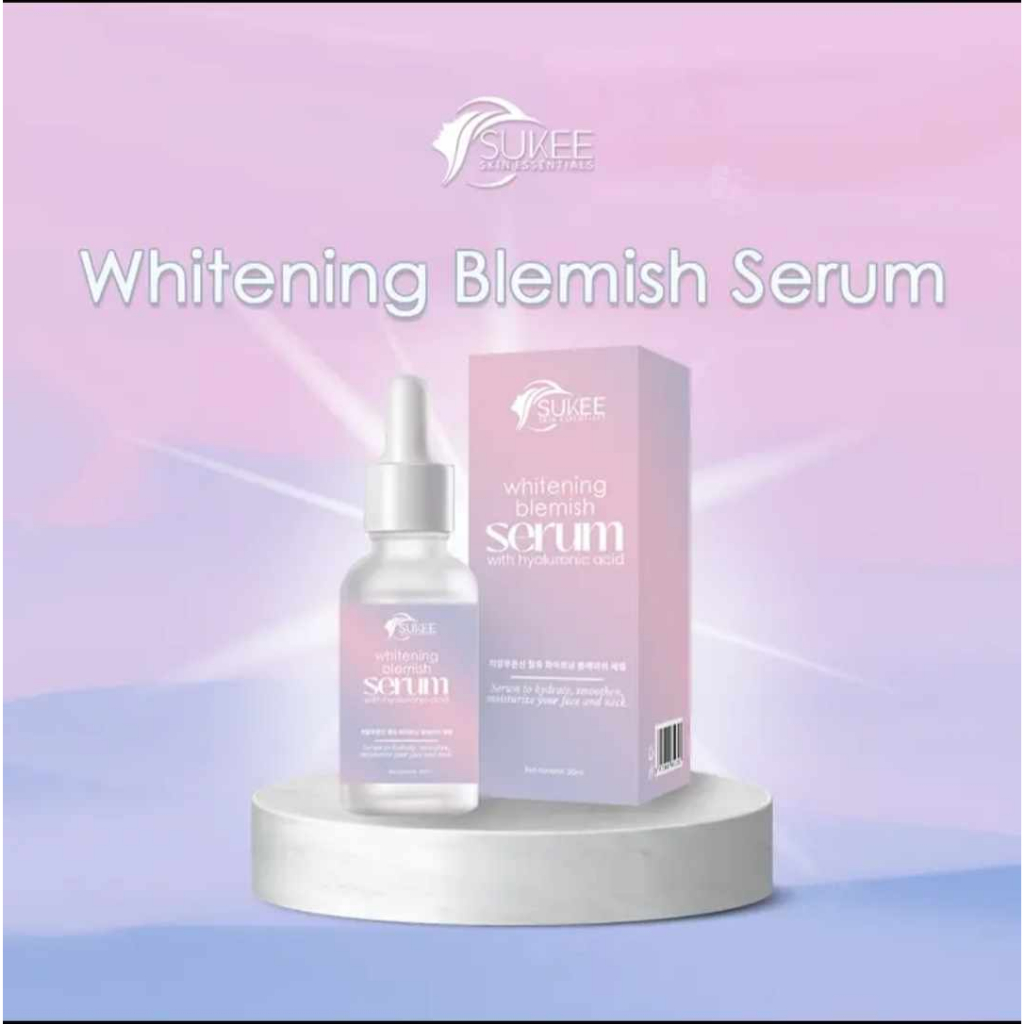 SUKEE Whitening Blemish Serum w/ HYALURONIC ACID | Shopee Philippines