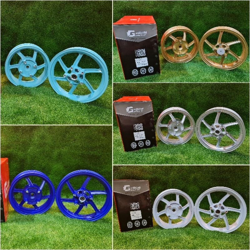 G-ren mags for PCX 160 Stock size (13" rear & 14" front) | Shopee ...