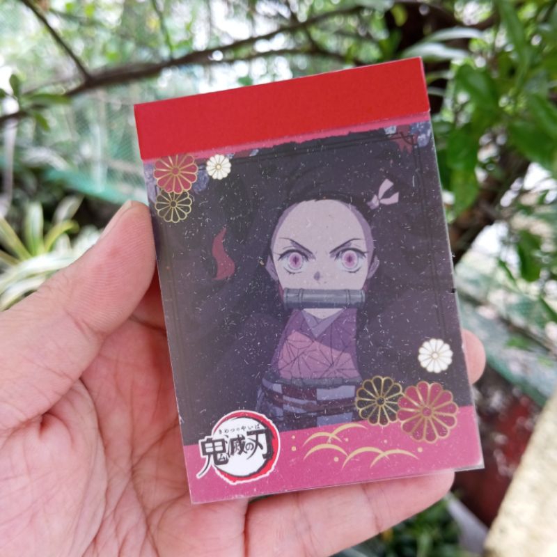 DEMON SLAYER Nezuko Kamado Mini Notepad | Shopee Philippines