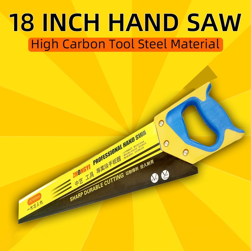 Wood Hand Saw Crosscut Handsaw 18" Plywood Kahoy Wood Saw Lagaring ...