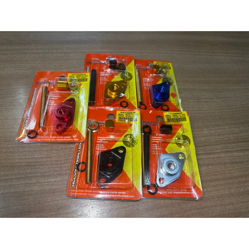 Pitsbike Alloy Chain Tensioner Manual Mio Sporty Gold / Silver | Shopee ...
