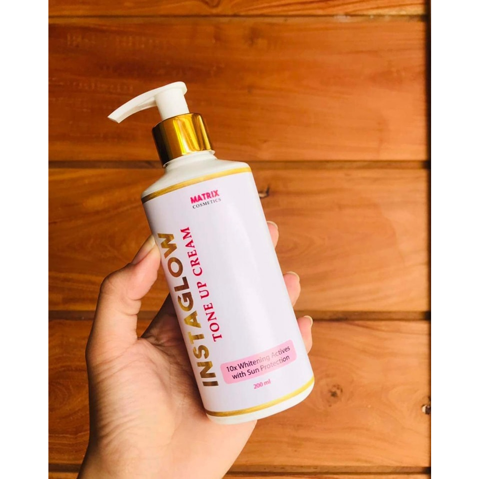 MATRIX COSMETICS Insta Glow Tone Up Body Cream - Instant Whitening ...