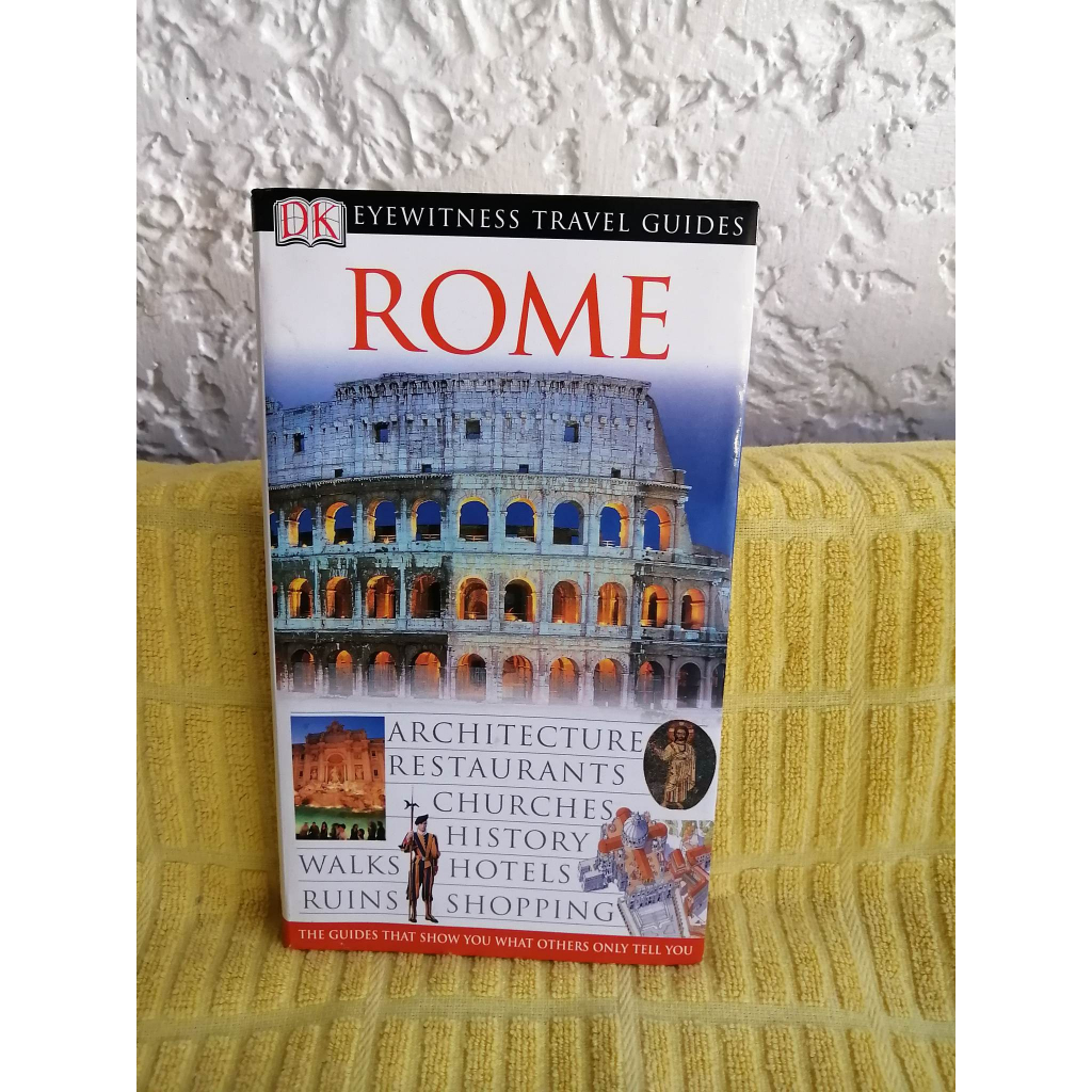 Eyewitness Travel Guide: Rome (pre loved / softbound) | Shopee Philippines
