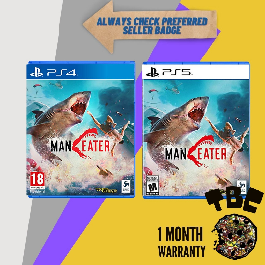 Maneater - Playstation 4 [R1] | Shopee Philippines
