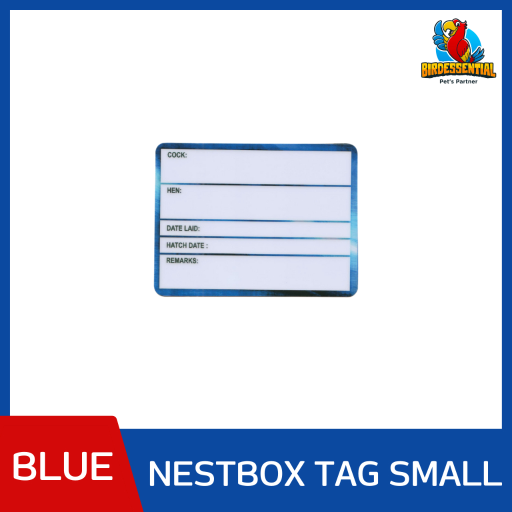 Nestbox Breeder Tag (small/big) | Shopee Philippines