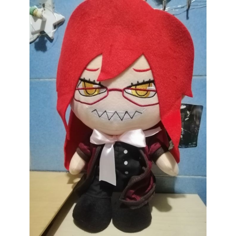 Anime Black Butler Grell Suteliff plush SEGA | Shopee Philippines