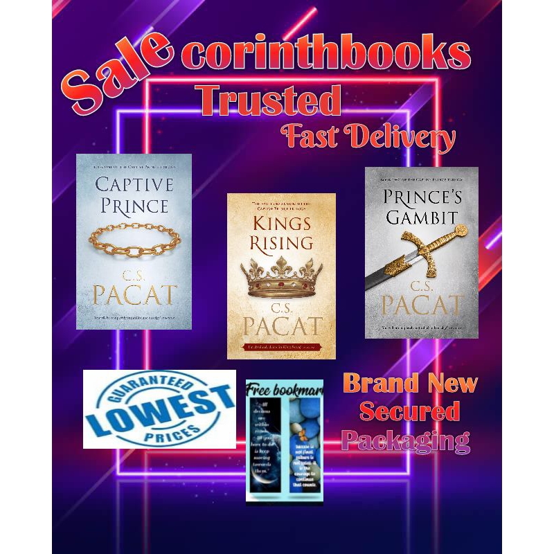 Captive prince#1 Kings Rising#2 Prince Gambit#3 | Shopee Philippines